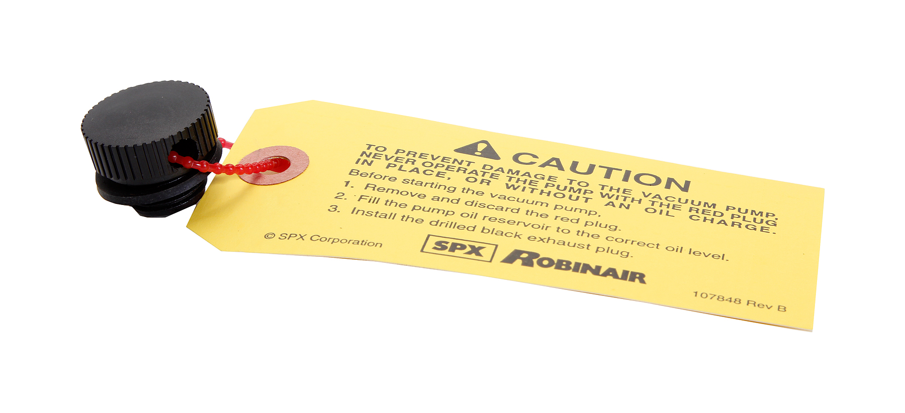 EXHAUST PLUG FOR 15100 | Robinair