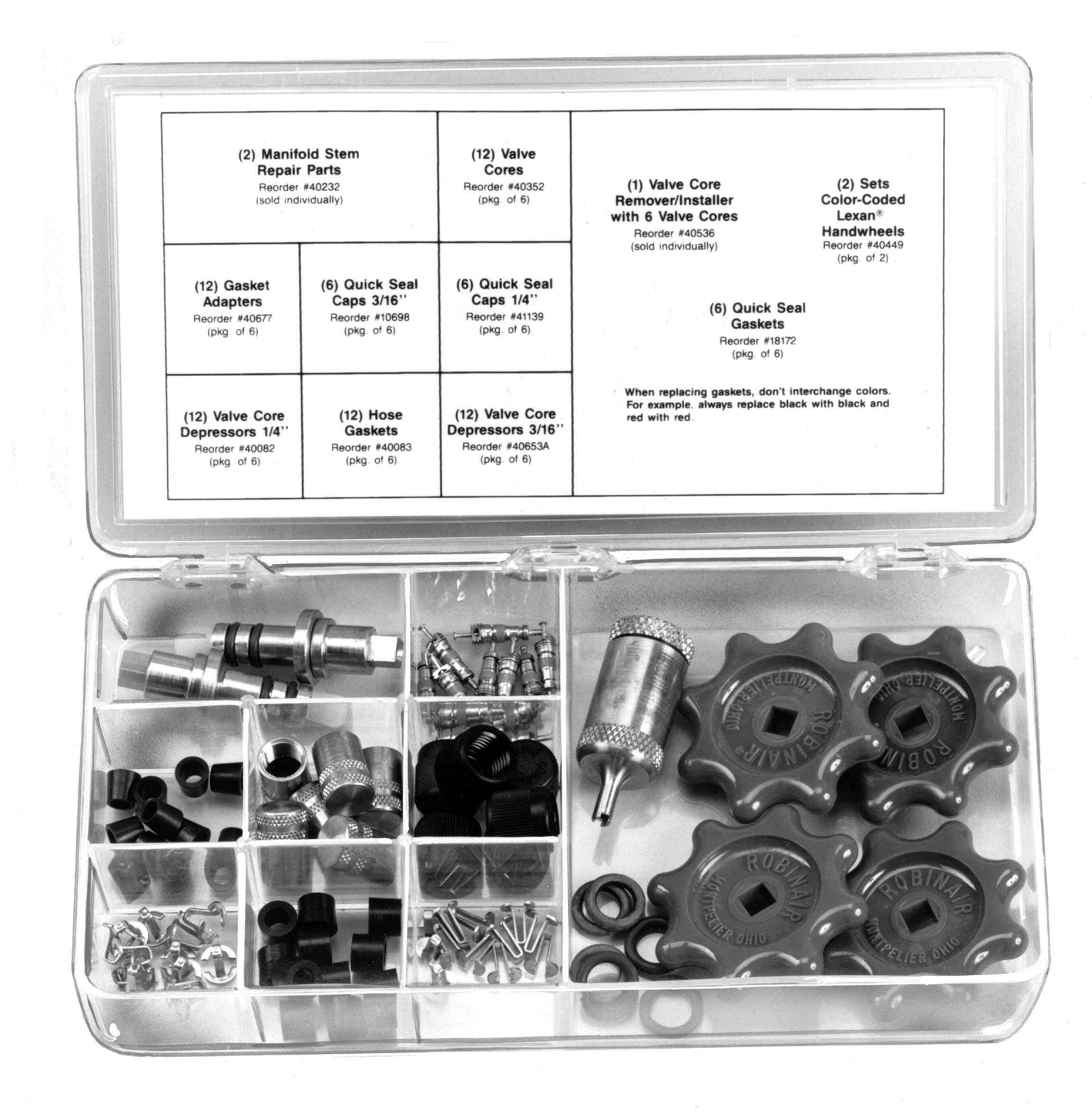 HVAC Replacement Parts Kit | Robinair