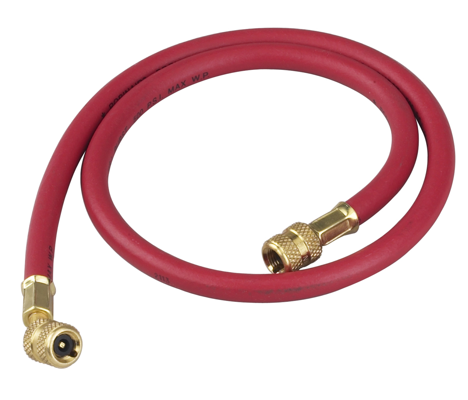 36" Standard Red Hose 1/4 FFL X 1/4 FFL Standard Fittings | Robinair