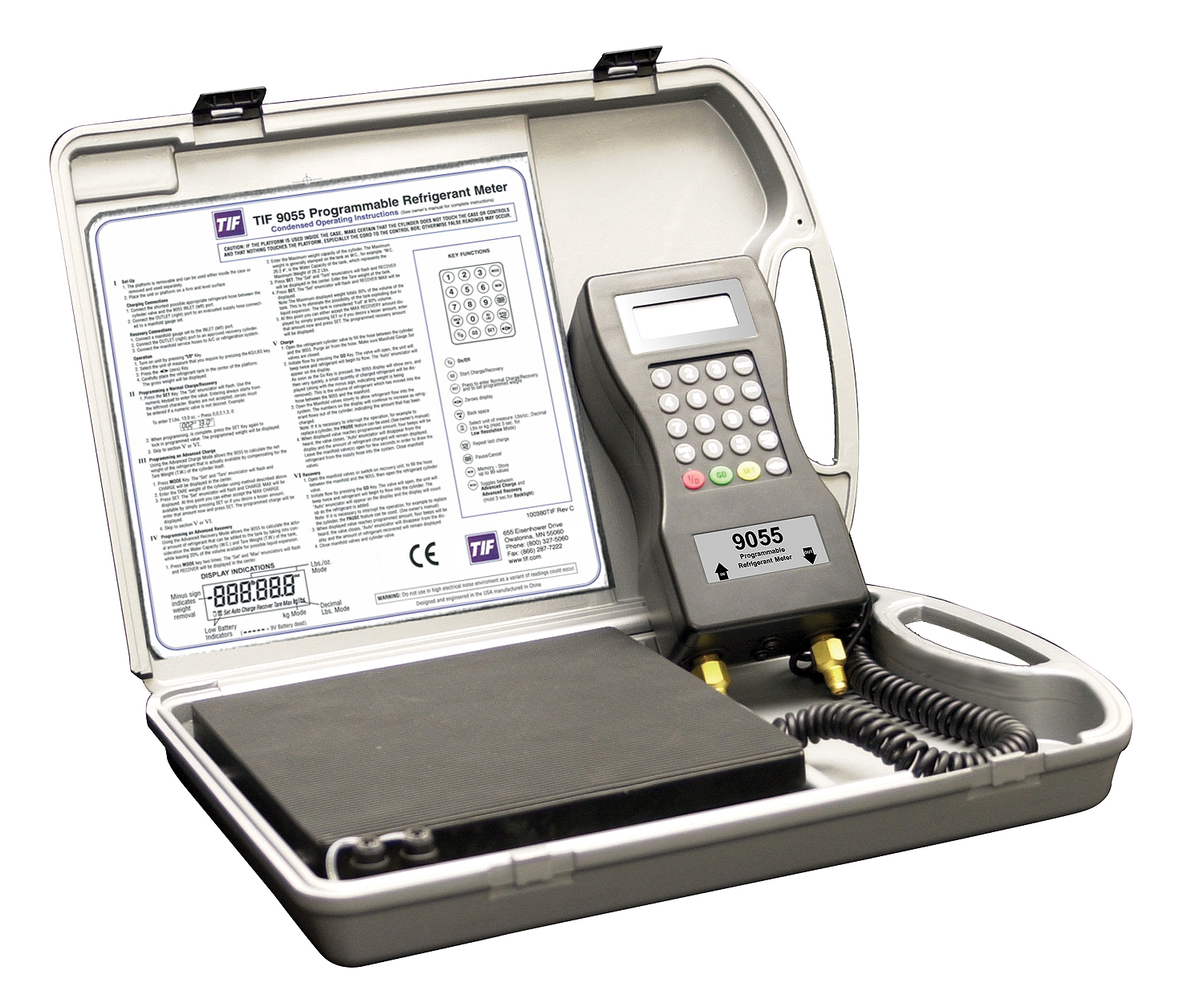 Programmable Charging/Recovery Meter | Robinair